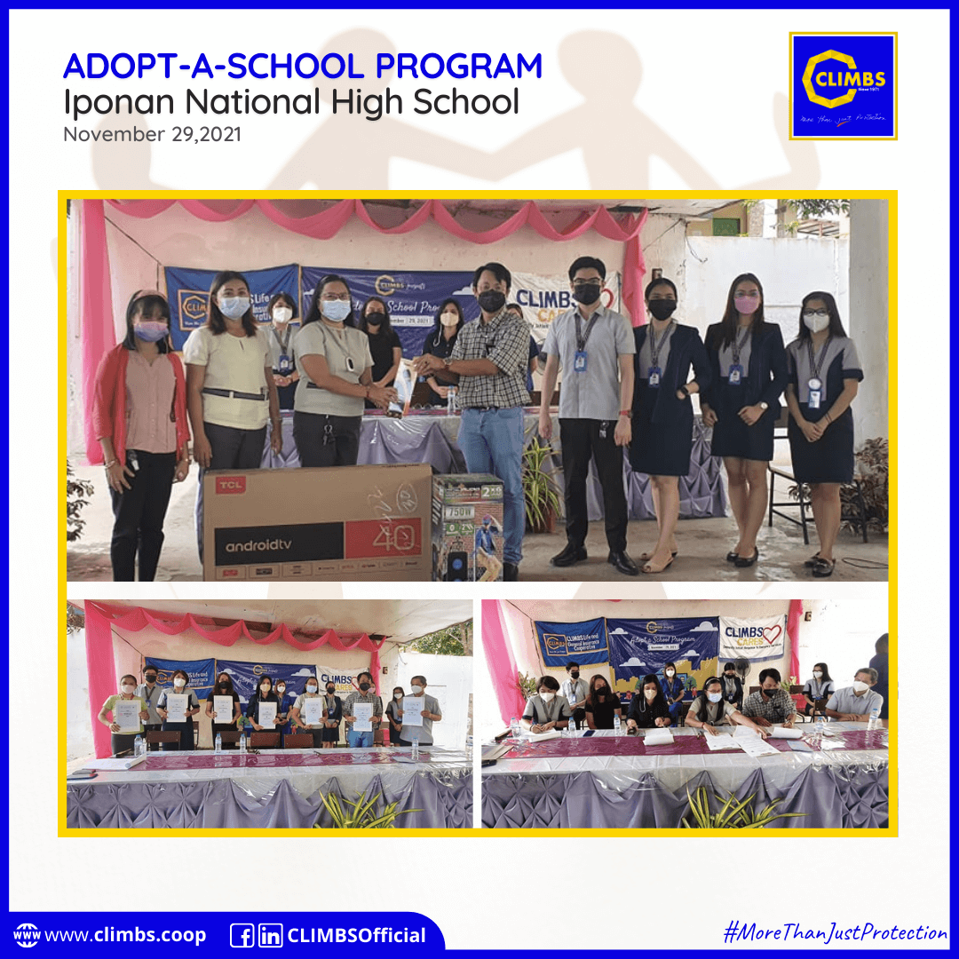 Adopt A School CLIMBS